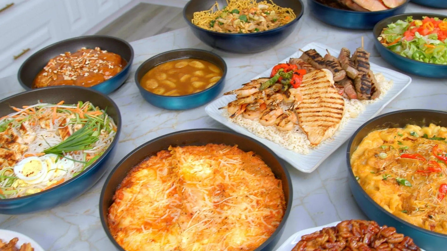 Kelton Complete Stackable Cookware | Nonstick Cookware for Every ...